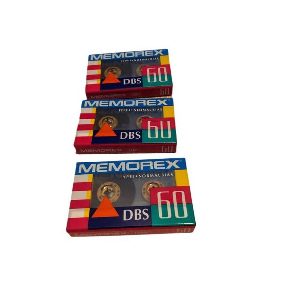 Memorex | Media | New Sealed Memorex Dbs 6 Normal Bias Type I Blank Audio Cassette Tape | Poshmark